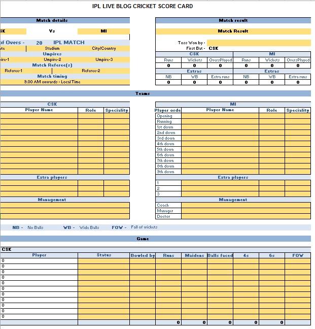 30 Overs Cricket Score Sheet Turtleinput 30 Overs Cricket Score Sheet Turtleinput