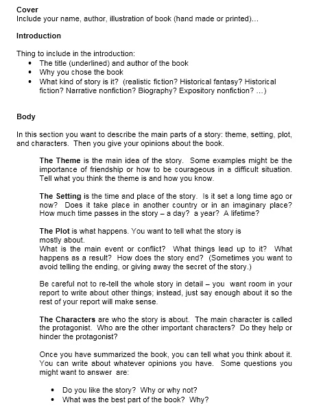 How To Start A Book Report Introduction How To Write A Report How To Start A Book Report Introduction How To Write A Report