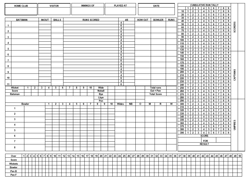6 Free Sample Hand And Foot Score Sheet Samples Printable Samples