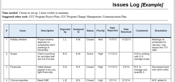 10 Free Sample Daily Log Templates - Printable Samples