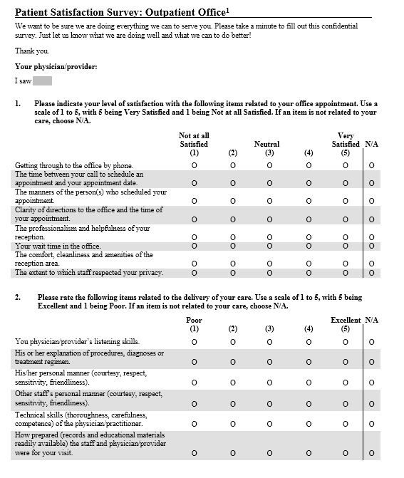 13 Free Sample Customer Satisfaction Survey - Printable Samples