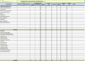 12 Free Sample Home Repair Estimate Templates - Printable Samples