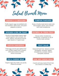 Editable Italian Menu Designs & Templates - Printable Samples