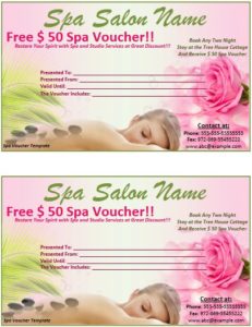 8 Free Sample Prize Voucher Templates - Printable Samples