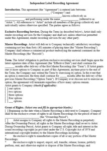 Private Label Agreement Templates - Printable Samples