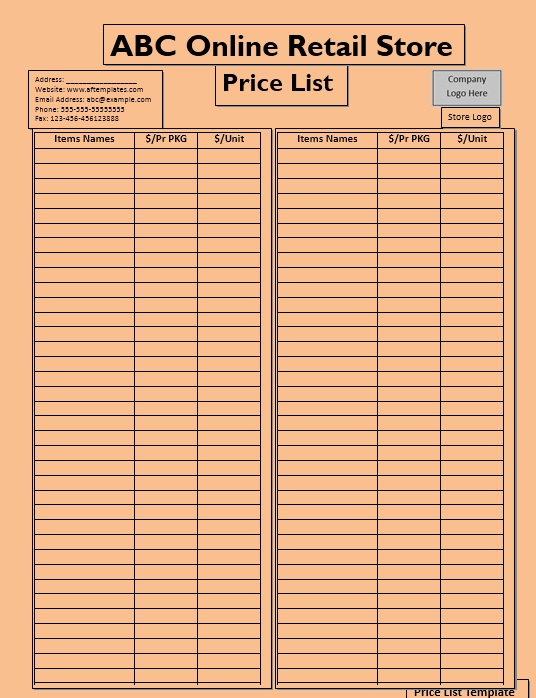Printable Grocery List Finding Time To Fly Master Grocery Price List 