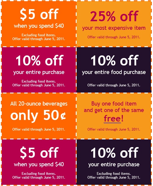 13 Free Sample Kids Discount Coupon Templates - Printable Samples
