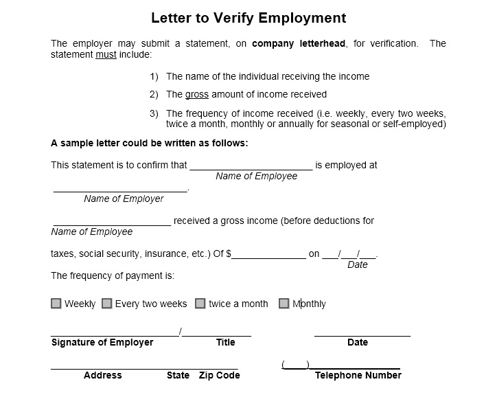 22 Free Sample Employment Certificate Templates - Printable Samples