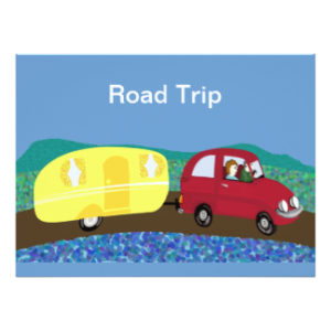 7 Free Sample Road Trip Invitation Card Templates - Printable Samples