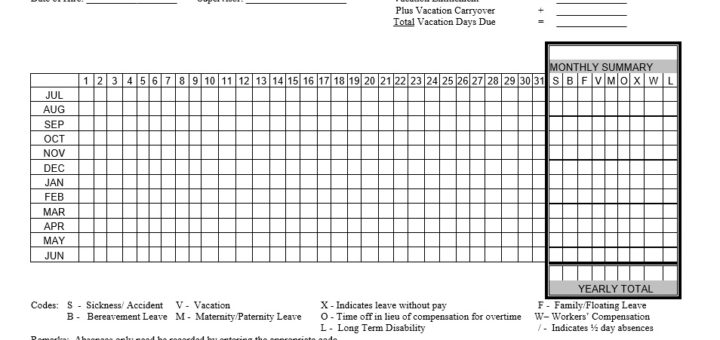 11 Free Sample Meeting Attendance Sheet Templates - Printable Samples