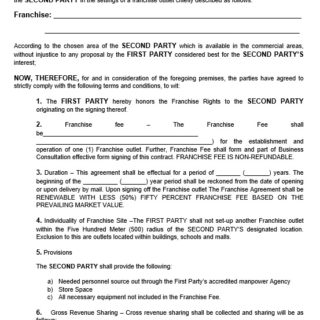 13 Free Sample Private Label Agreement Templates - Printable Samples