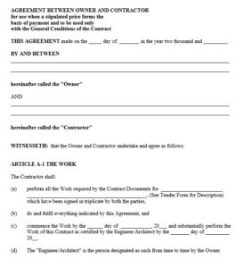12 Free Sample Legally Binding Agreement Templates