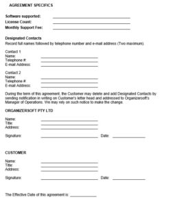 11 Free Sample Professional IT Service Agreement Templates