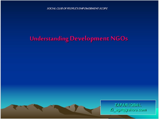 9 Free Sample Presentation Templates for NGOs - Printable Samples