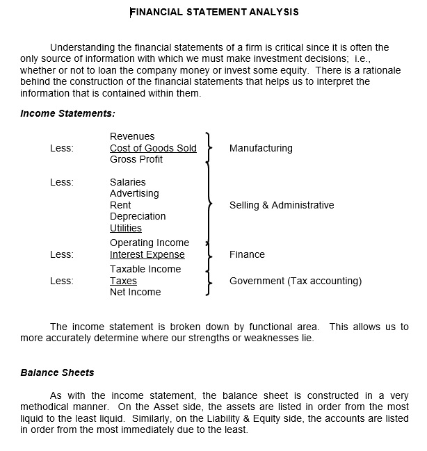 9 Free Sample Financial Analysis Sheet Templates - Printable Samples