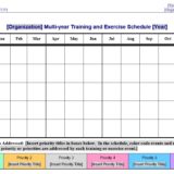 12 Free Sample Staff Schedule Templates - Printable Samples