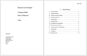 30+ Free Business Case Templates - Printable Samples