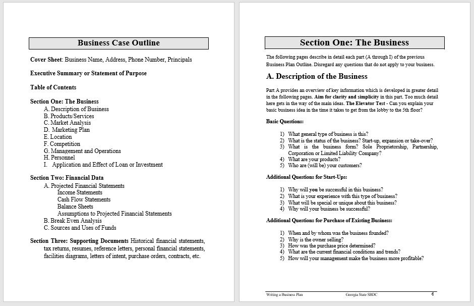 30+ Free Business Case Templates - Printable Samples