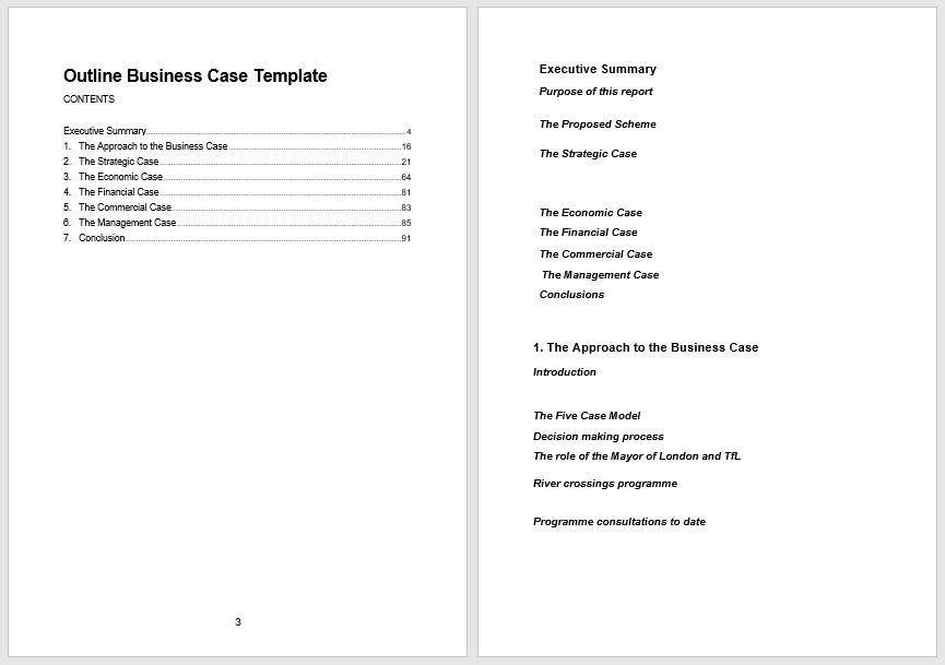 30+ Free Business Case Templates - Printable Samples