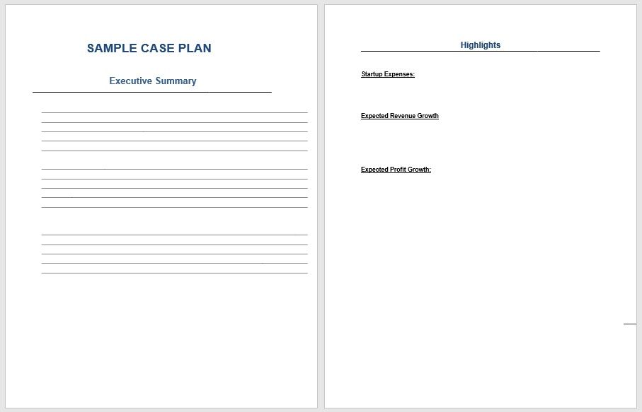 30+ Free Business Case Templates - Printable Samples