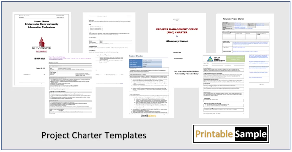 Printable Sample - Download Free Templates {Word, Excel & PDF}