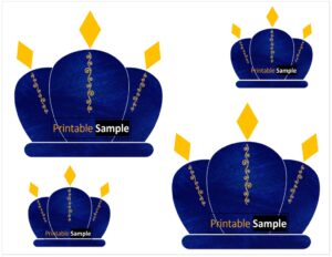 10 Free Paper Crown Templates - Printable Samples
