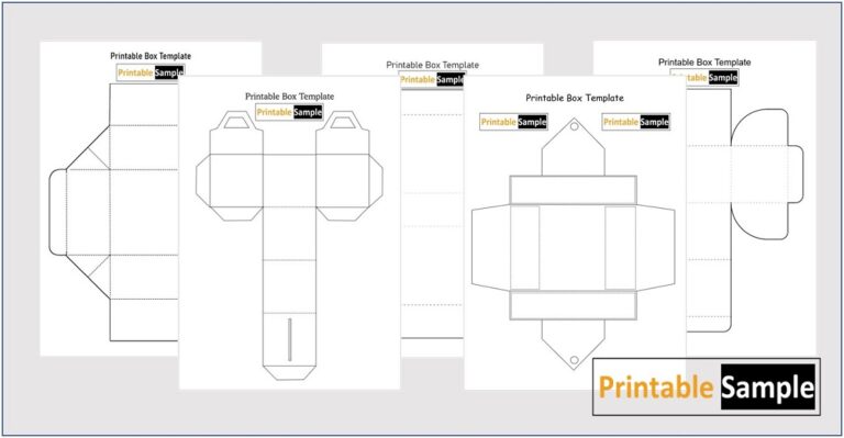 Printable Templates Archives - Printable Samples