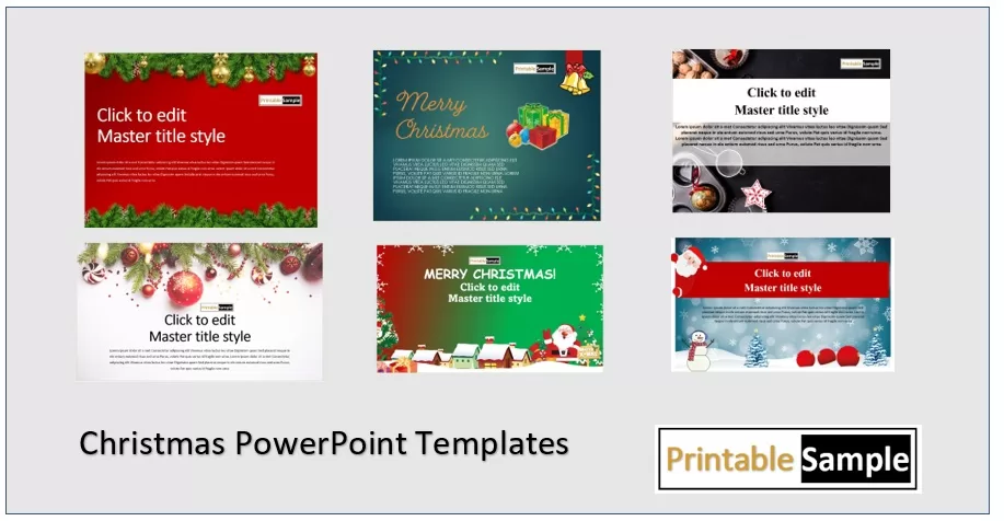 🎄 Free Christmas PowerPoint Templates | Editable Holiday Slides for ...
